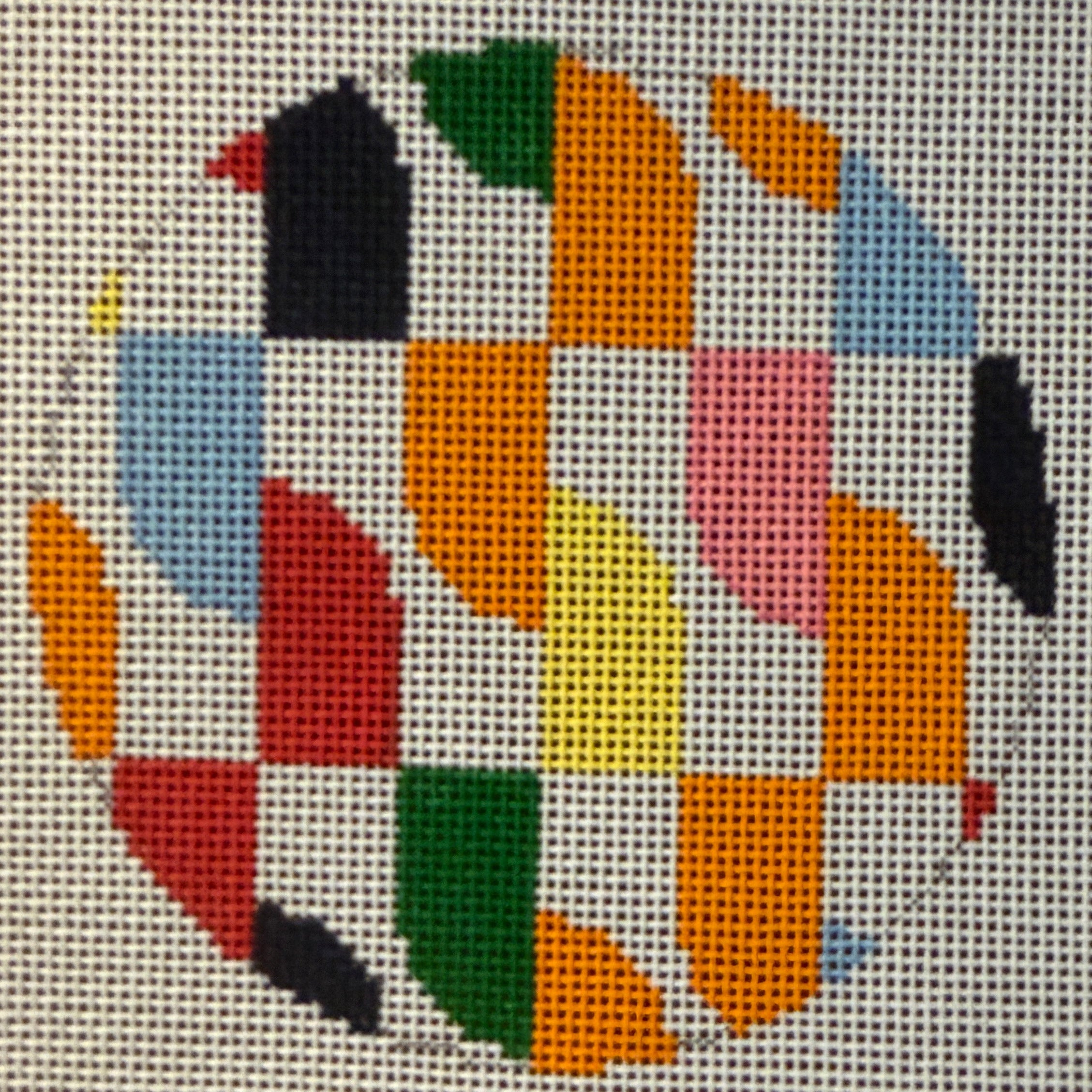 Sawtooth Round – The Gingham Stitchery